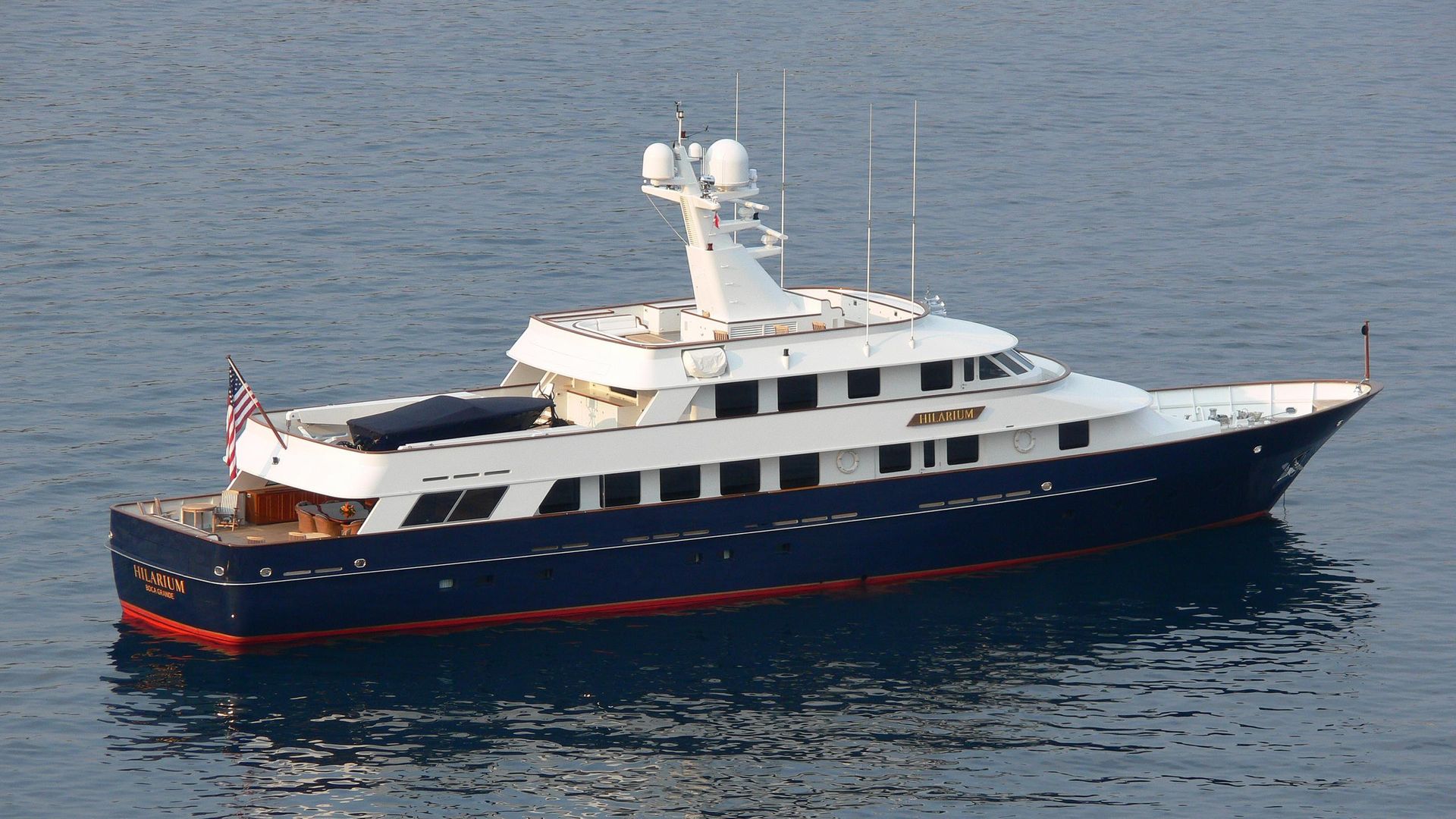 Hilarium yacht (Royal Hakvoort Shipyard, 40.69m, 1986)